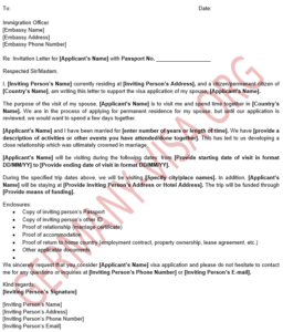 Letters of Invitation for a German Visa - Free Samples to Download